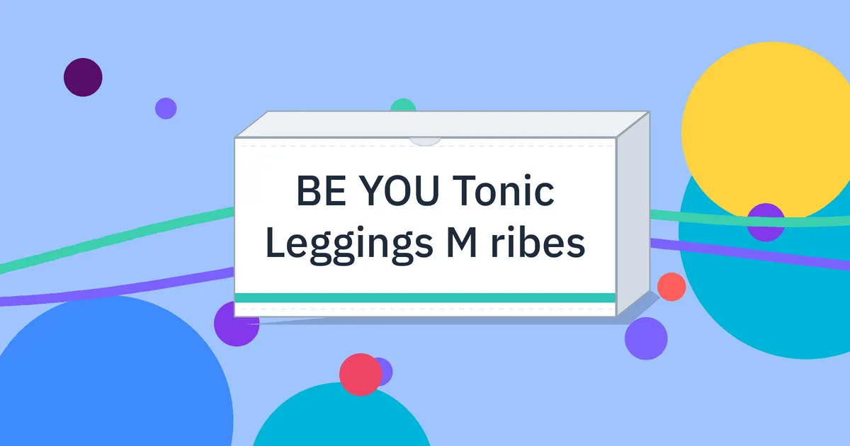 Symbolbild: Packung mit der Aufschrift BE YOU Tonic Leggings M ribes (PZN 19721587) – Verfügbarkeit und Bezug in Apotheken in Frankfurt am Main
