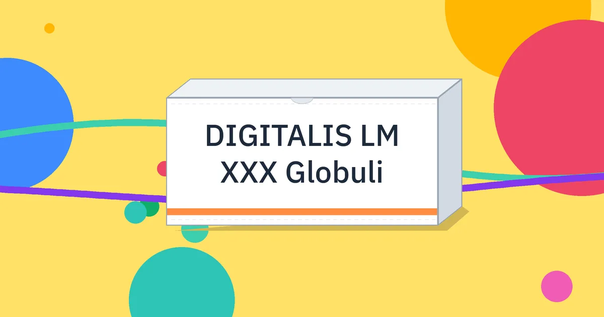 Symbolbild: Packung mit der Aufschrift DIGITALIS LM XXX Globuli (PZN 04504393) – Verfügbarkeit und Bezug in Apotheken in Frankfurt am Main