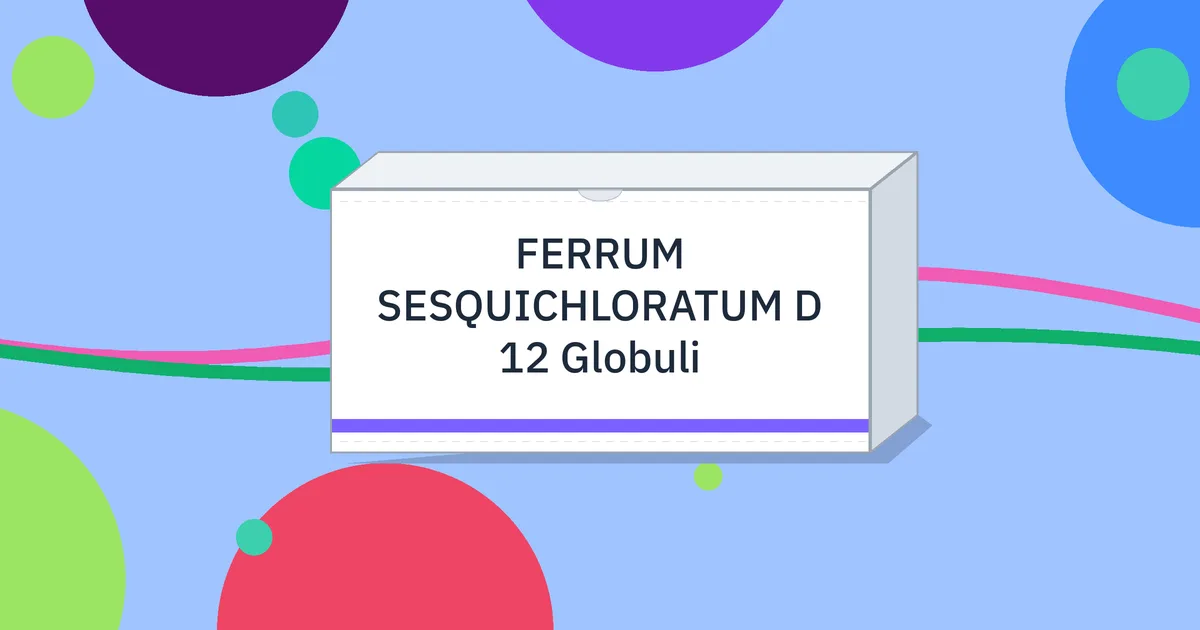 Symbolbild: Packung mit der Aufschrift FERRUM SESQUICHLORATUM D 12 Globuli (PZN 16690946) – Verfügbarkeit und Bezug in Apotheken in Frankfurt am Main