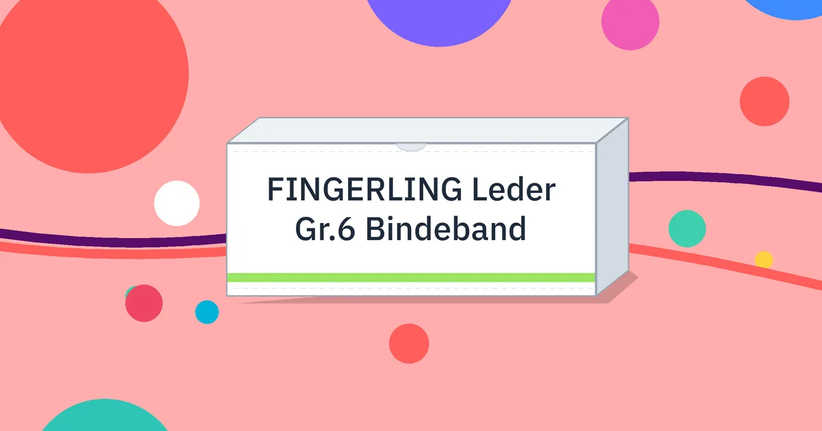 Symbolbild: Packung mit der Aufschrift FINGERLING Leder Gr.6 Bindeband (PZN 01726673) – Verfügbarkeit und Bezug in Apotheken in Frankfurt am Main