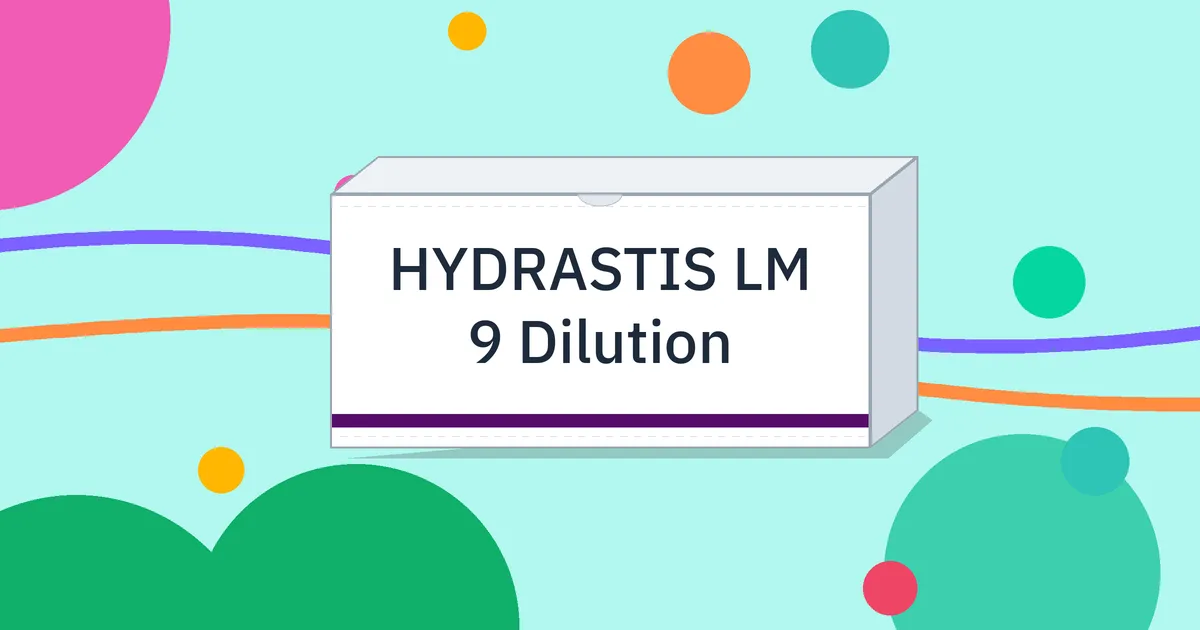 Symbolbild: Packung mit der Aufschrift HYDRASTIS LM 9 Dilution (PZN 12890105) – Verfügbarkeit und Bezug in Apotheken in Frankfurt am Main