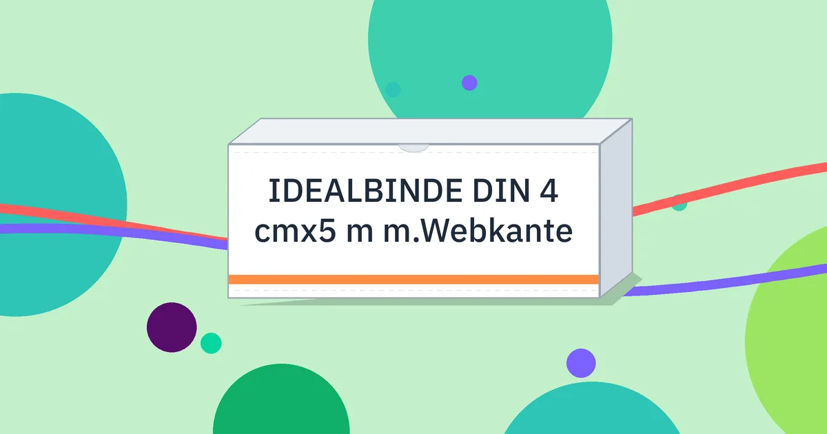 Symbolbild: Packung mit der Aufschrift IDEALBINDE DIN 4 cmx5 m m.Webkante (PZN 01720245) – Verfügbarkeit und Bezug in Apotheken in Frankfurt am Main