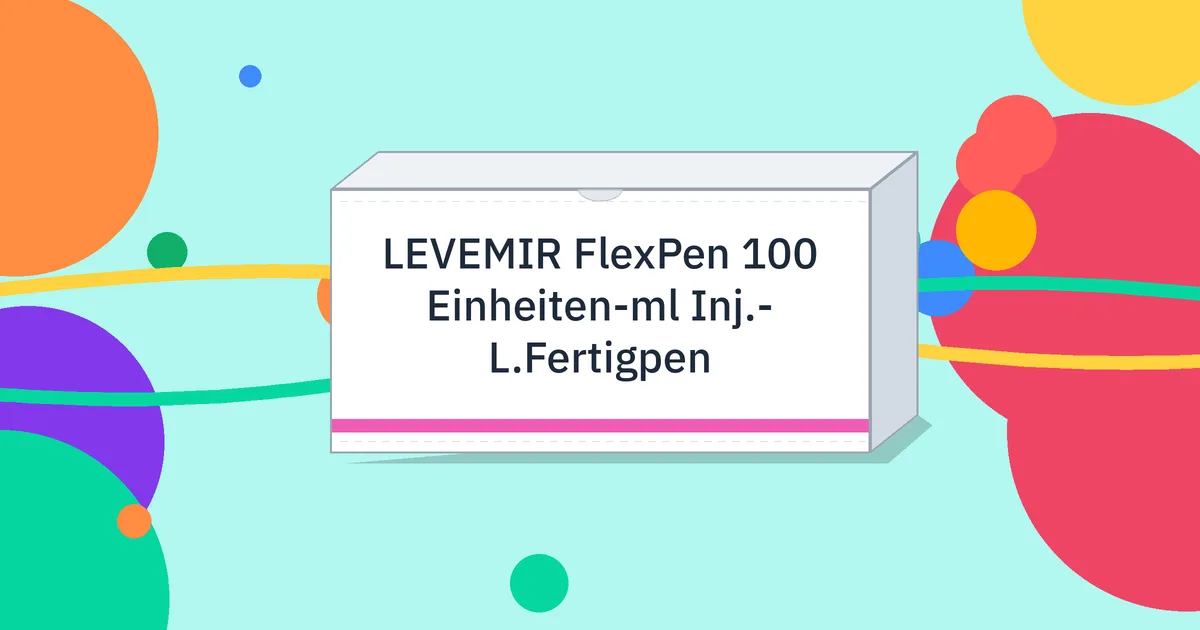 Symbolbild: Packung mit der Aufschrift LEVEMIR FlexPen 100 Einheiten-ml Inj.-L.Fertigpen (PZN 20167044) – Verfügbarkeit und Bezug in Apotheken in Frankfurt am Main