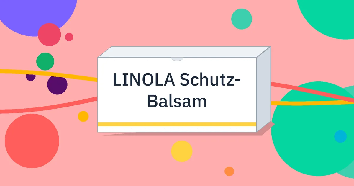 Symbolbild: Packung mit der Aufschrift LINOLA Schutz-Balsam (PZN 10339828) – Verfügbarkeit und Bezug in Apotheken in Frankfurt am Main