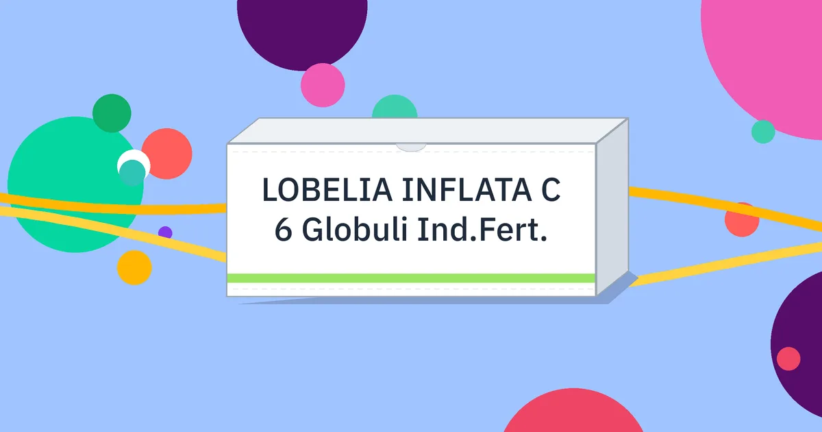 Symbolbild: Packung mit der Aufschrift LOBELIA INFLATA C 6 Globuli Ind.Fert. (PZN 17718049) – Verfügbarkeit und Bezug in Apotheken in Frankfurt am Main