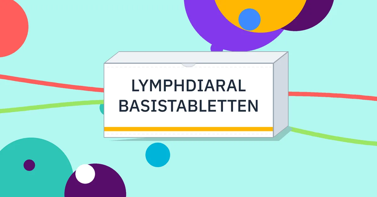 Symbolbild: Packung mit der Aufschrift LYMPHDIARAL BASISTABLETTEN (PZN 04864973) – Verfügbarkeit und Bezug in Apotheken in Frankfurt am Main