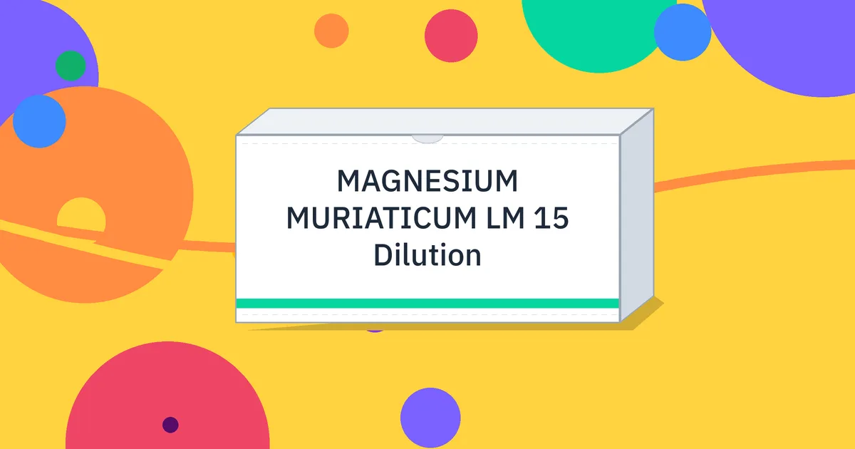 Symbolbild: Packung mit der Aufschrift MAGNESIUM MURIATICUM LM 15 Dilution (PZN 12938875) – Verfügbarkeit und Bezug in Apotheken in Frankfurt am Main