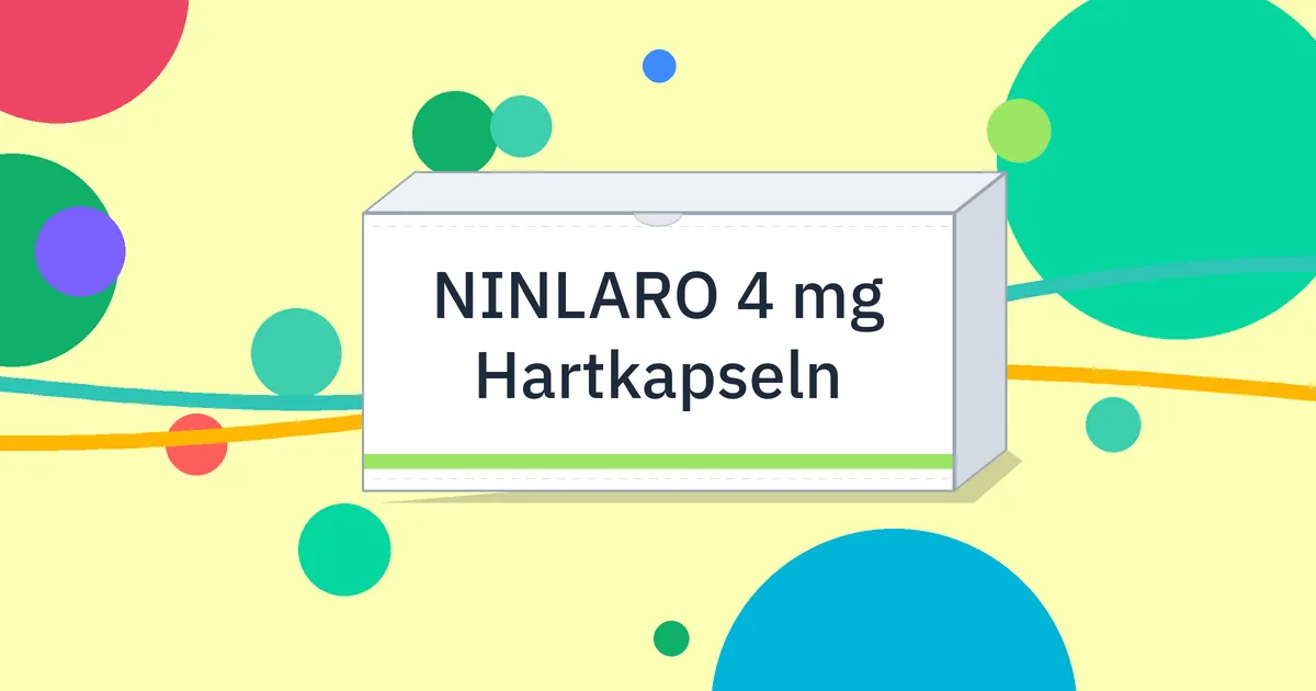 Symbolbild: Packung mit der Aufschrift NINLARO 4 mg Hartkapseln (PZN 11531717) – Verfügbarkeit und Bezug in Apotheken in Frankfurt am Main