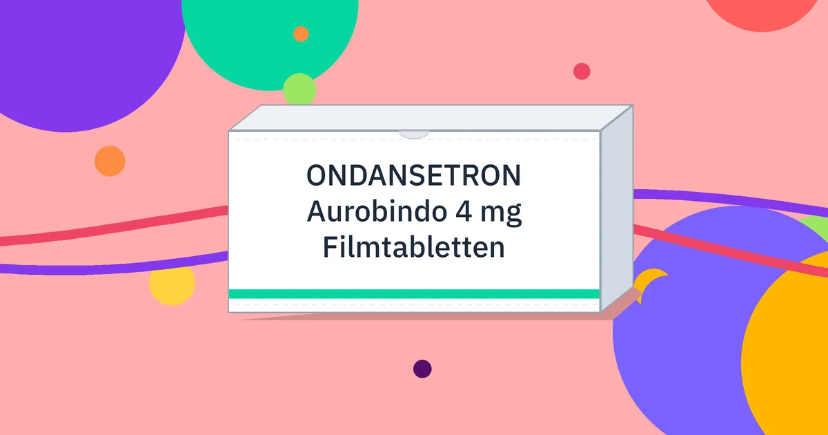 Symbolbild: Packung mit der Aufschrift ONDANSETRON Aurobindo 4 mg Filmtabletten (PZN 02791359) – Verfügbarkeit und Bezug in Apotheken in Frankfurt am Main
