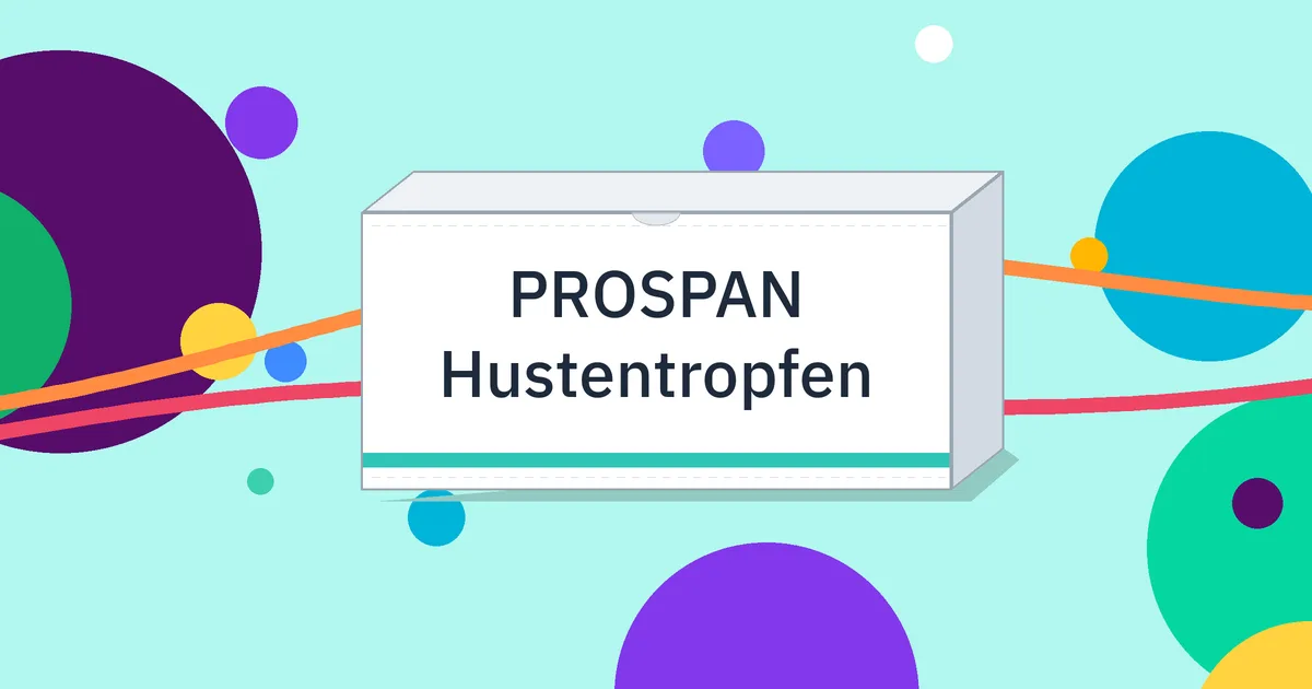 Symbolbild: Packung mit der Aufschrift PROSPAN Hustentropfen (PZN 17568101) – Verfügbarkeit und Bezug in Apotheken in Frankfurt am Main