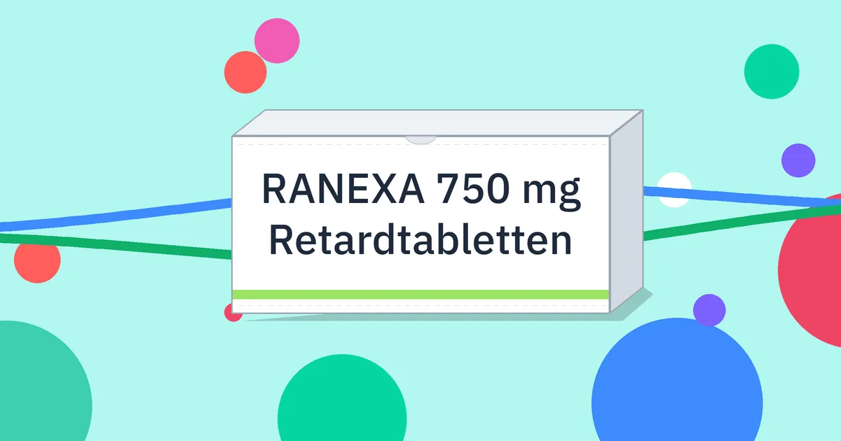 Symbolbild: Packung mit der Aufschrift RANEXA 750 mg Retardtabletten (PZN 16673333) – Verfügbarkeit und Bezug in Apotheken in Frankfurt am Main