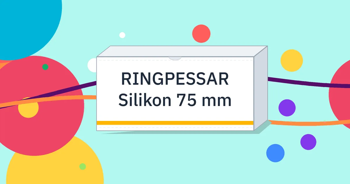 Symbolbild: Packung mit der Aufschrift RINGPESSAR Silikon 75 mm (PZN 04328513) – Verfügbarkeit und Bezug in Apotheken in Frankfurt am Main