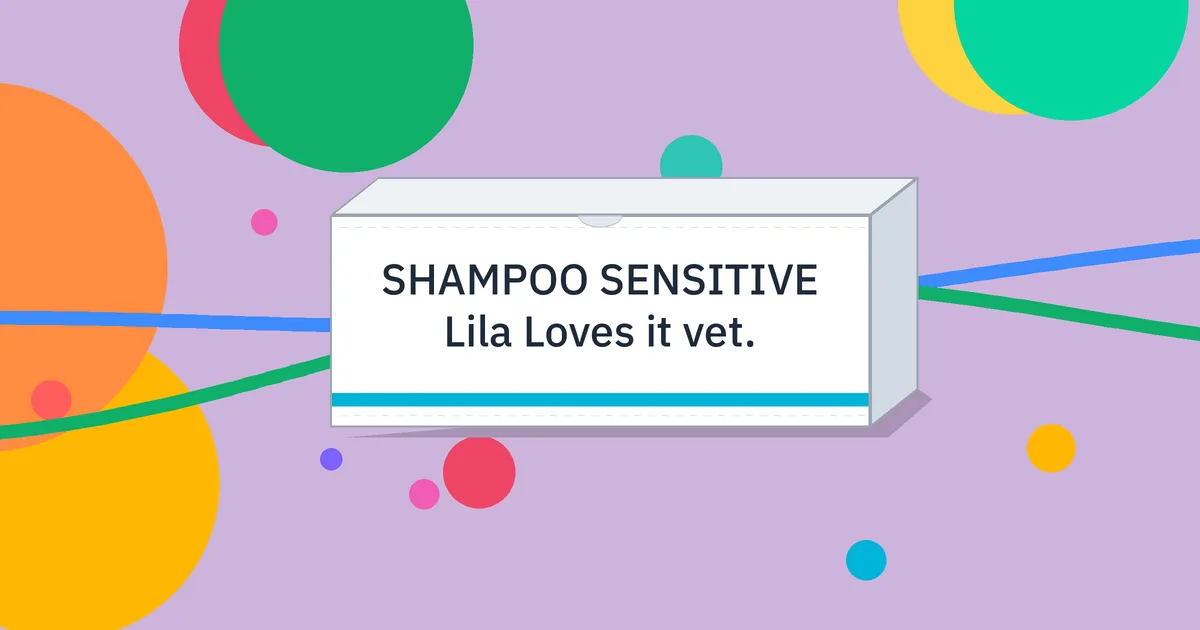 Symbolbild: Packung mit der Aufschrift SHAMPOO SENSITIVE Lila Loves it vet. (PZN 12773167) – Verfügbarkeit und Bezug in Apotheken in Frankfurt am Main