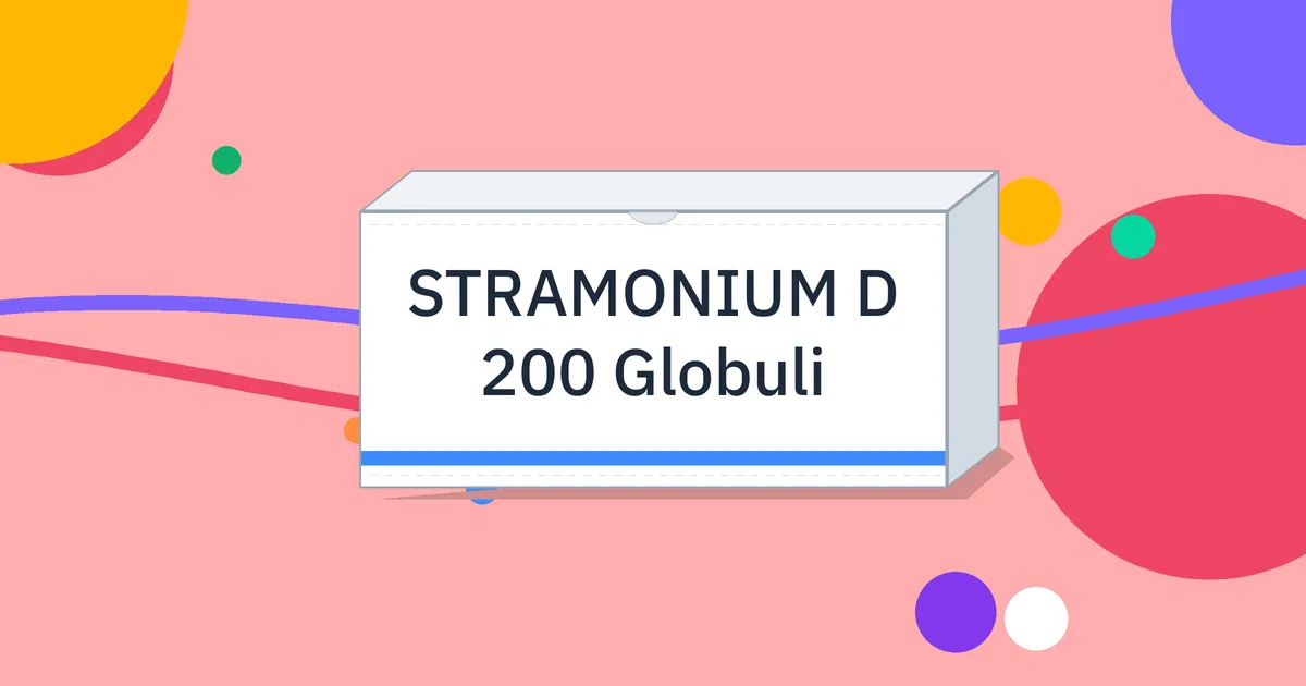 Symbolbild: Packung mit der Aufschrift STRAMONIUM D 200 Globuli (PZN 02803654) – Verfügbarkeit und Bezug in Apotheken in Frankfurt am Main