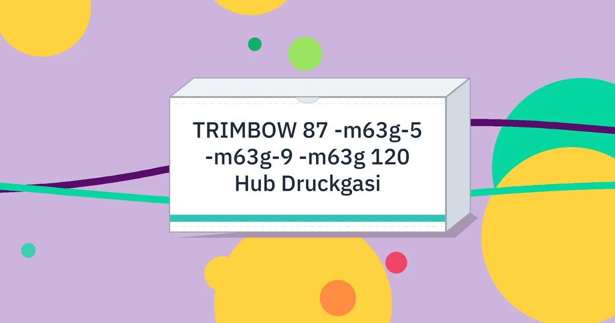 Symbolbild: Packung mit der Aufschrift TRIMBOW 87 -m63g-5 -m63g-9 -m63g 120 Hub Druckgasi (PZN 19540756) – Verfügbarkeit und Bezug in Apotheken in Frankfurt am Main