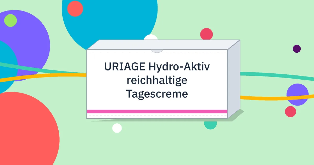 Symbolbild: Packung mit der Aufschrift URIAGE Hydro-Aktiv reichhaltige Tagescreme (PZN 17182057) – Verfügbarkeit und Bezug in Apotheken in Frankfurt am Main