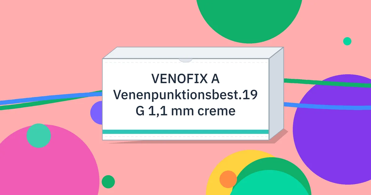 Symbolbild: Packung mit der Aufschrift VENOFIX A Venenpunktionsbest.19 G 1,1 mm creme (PZN 08482168) – Verfügbarkeit und Bezug in Apotheken in Frankfurt am Main