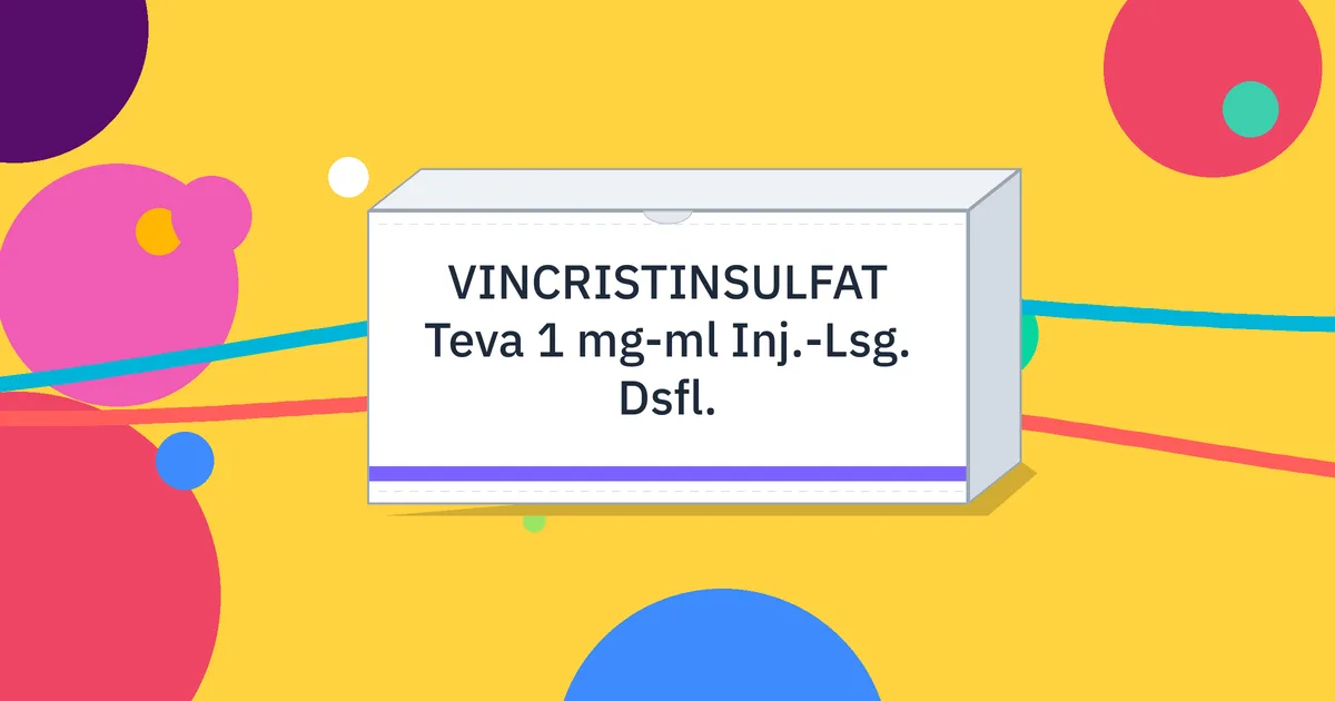 Symbolbild: Packung mit der Aufschrift VINCRISTINSULFAT Teva 1 mg-ml Inj.-Lsg. Dsfl. (PZN 05505928) – Verfügbarkeit und Bezug in Apotheken in Frankfurt am Main