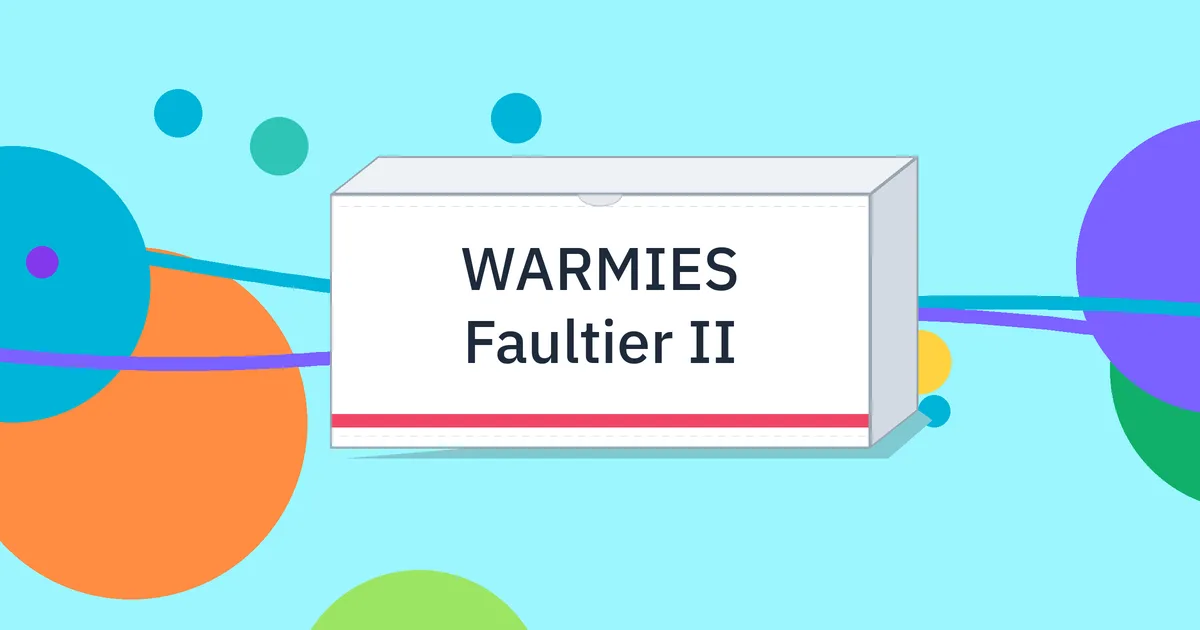 Symbolbild: Packung mit der Aufschrift WARMIES Faultier II (PZN 18029955) – Verfügbarkeit und Bezug in Apotheken in Frankfurt am Main