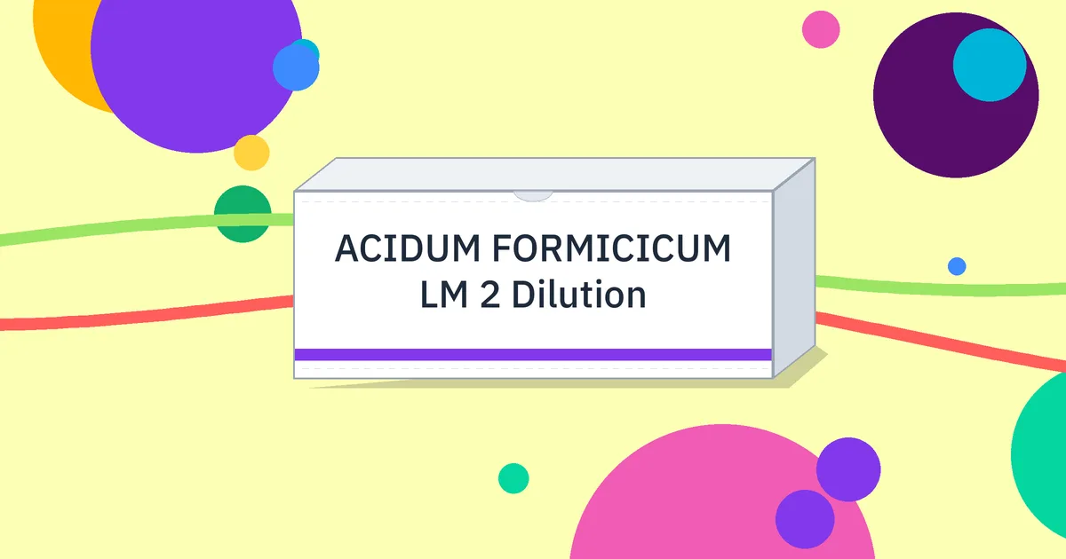 Symbolbild: Packung mit der Aufschrift ACIDUM FORMICICUM LM 2 Dilution (PZN 12751786) – Verfügbarkeit und Bezug in Apotheken in Frankfurt am Main