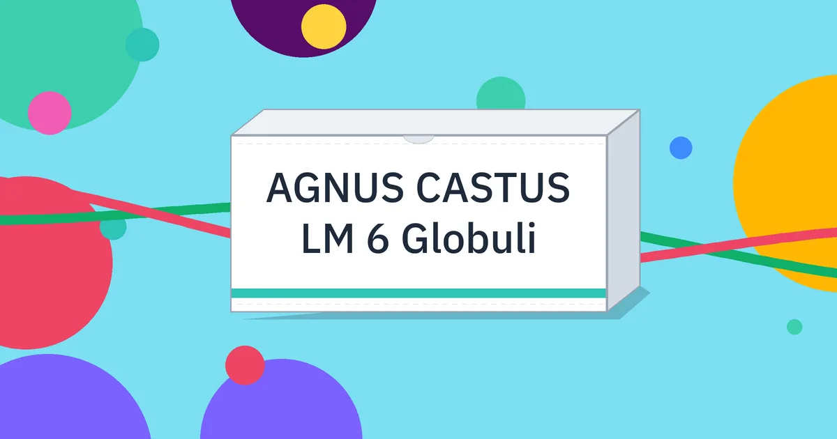 Symbolbild: Packung mit der Aufschrift AGNUS CASTUS LM 6 Globuli (PZN 20784417) – Verfügbarkeit und Bezug in Apotheken in Frankfurt am Main