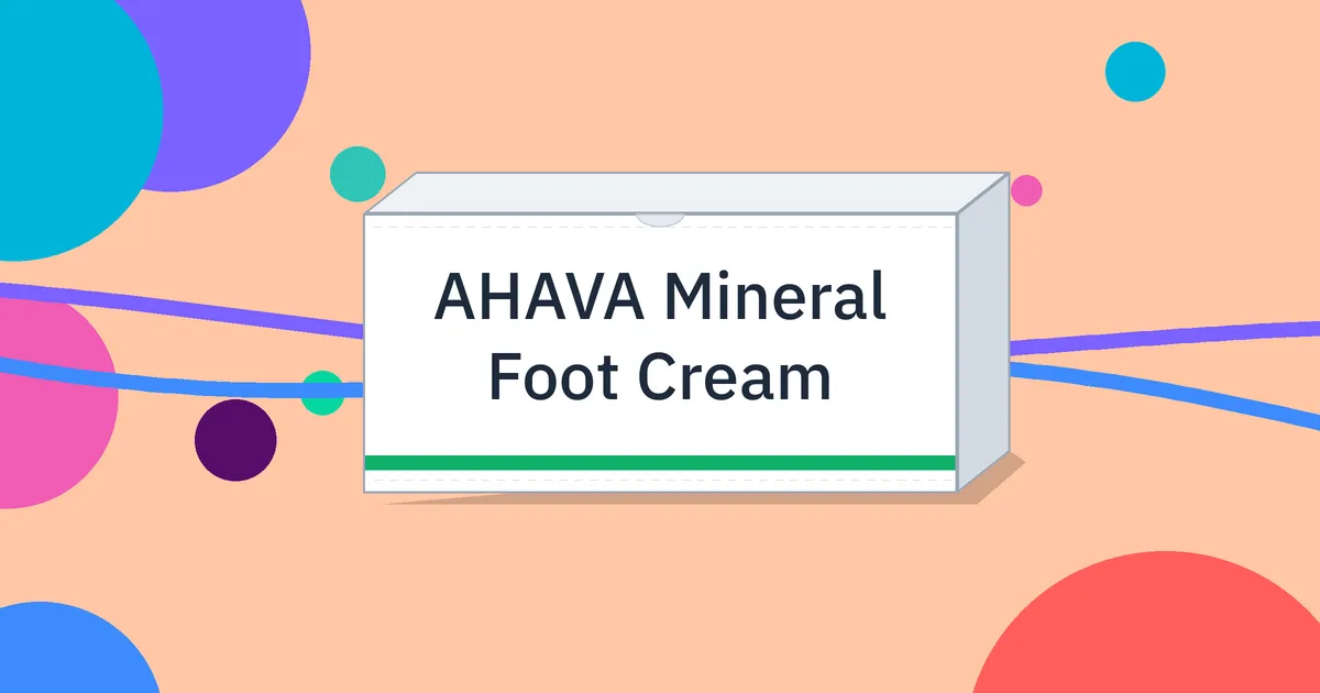 Symbolbild: Packung mit der Aufschrift AHAVA Mineral Foot Cream (PZN 09527619) – Verfügbarkeit und Bezug in Apotheken in Frankfurt am Main