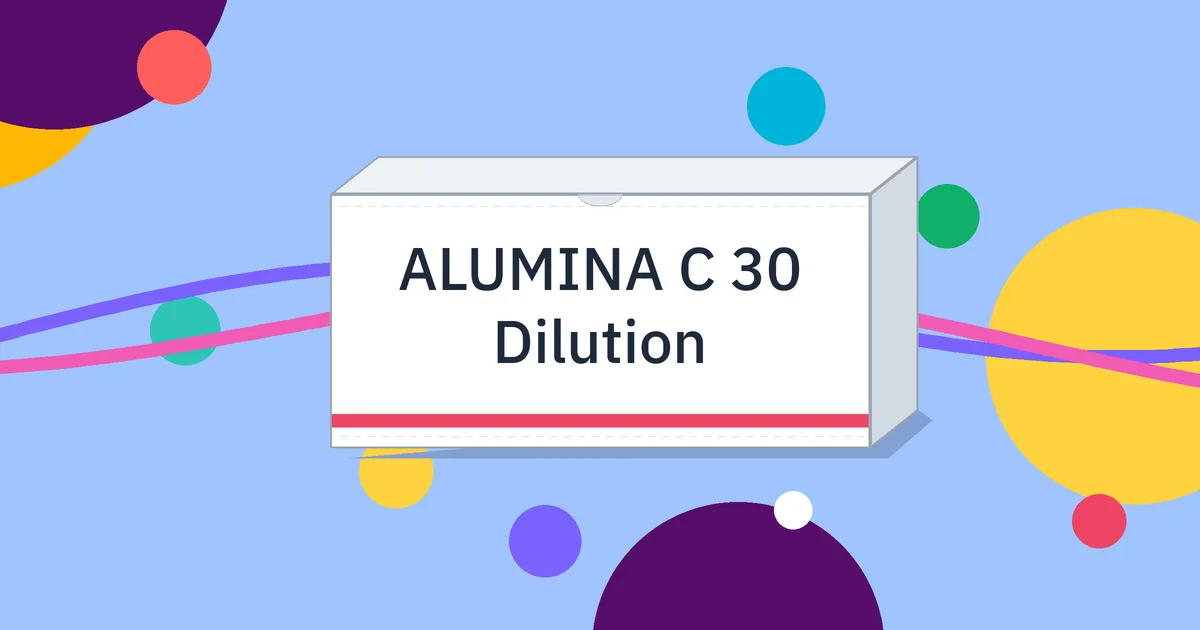 Symbolbild: Packung mit der Aufschrift ALUMINA C 30 Dilution (PZN 07454336) – Verfügbarkeit und Bezug in Apotheken in Frankfurt am Main