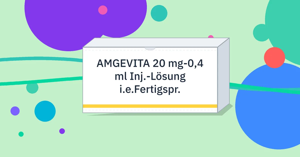 Symbolbild: Packung mit der Aufschrift AMGEVITA 20 mg-0,4 ml Inj.-Lösung i.e.Fertigspr. (PZN 16869384) – Verfügbarkeit und Bezug in Apotheken in Frankfurt am Main