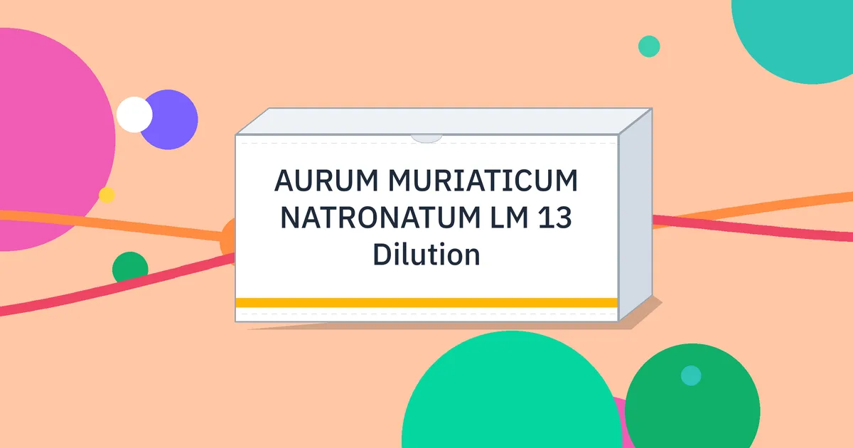 Symbolbild: Packung mit der Aufschrift AURUM MURIATICUM NATRONATUM LM 13 Dilution (PZN 12785911) – Verfügbarkeit und Bezug in Apotheken in Frankfurt am Main