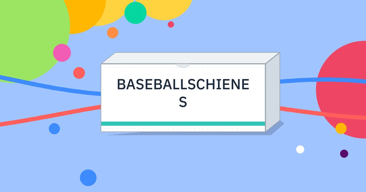 Symbolbild: Packung mit der Aufschrift BASEBALLSCHIENE S (PZN 19069796) – Verfügbarkeit und Bezug in Apotheken in Frankfurt am Main