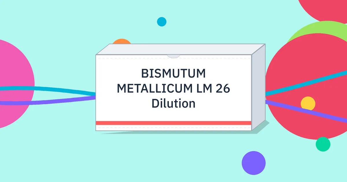 Symbolbild: Packung mit der Aufschrift BISMUTUM METALLICUM LM 26 Dilution (PZN 12794927) – Verfügbarkeit und Bezug in Apotheken in Frankfurt am Main