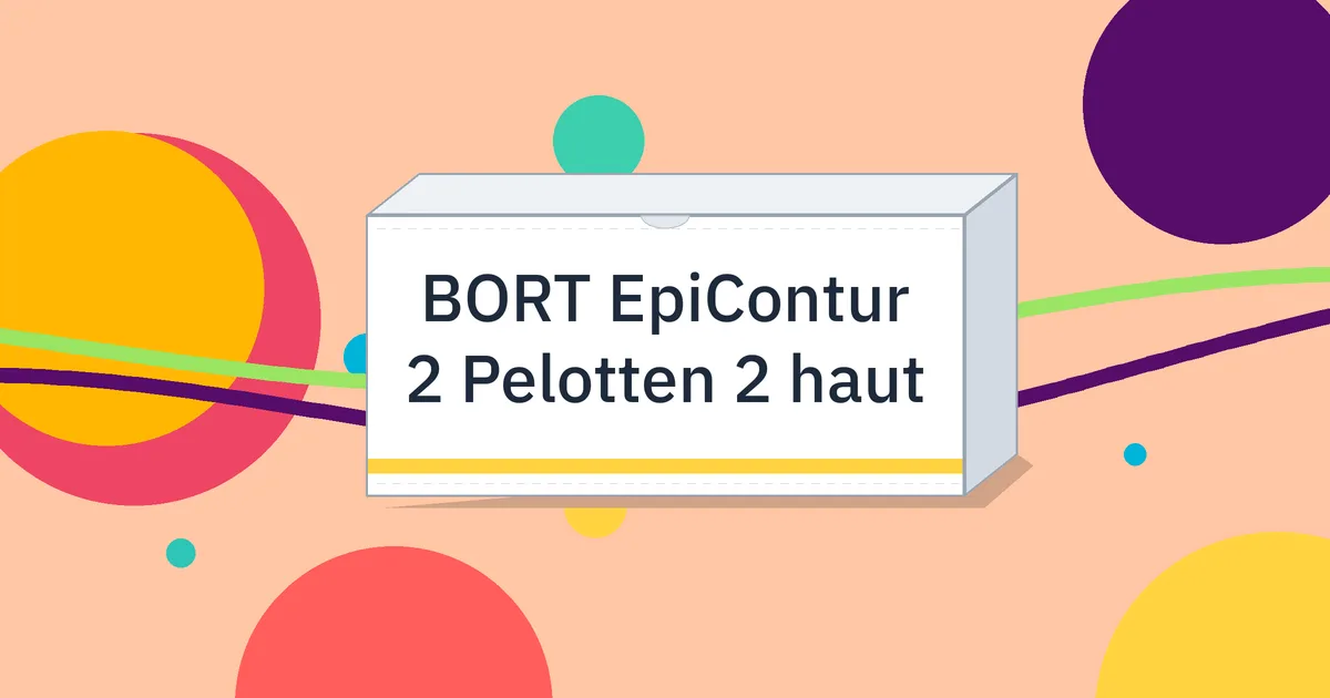 Symbolbild: Packung mit der Aufschrift BORT EpiContur 2 Pelotten 2 haut (PZN 04384463) – Verfügbarkeit und Bezug in Apotheken in Frankfurt am Main