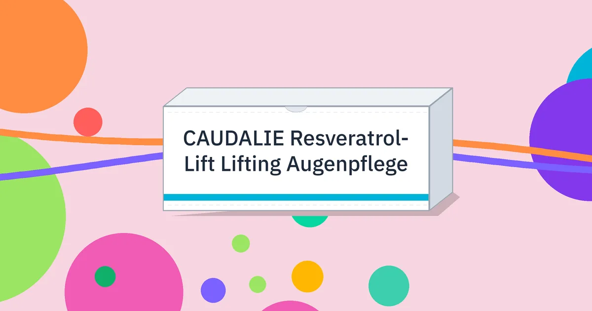 Symbolbild: Packung mit der Aufschrift CAUDALIE Resveratrol-Lift Lifting Augenpflege (PZN 18794940) – Verfügbarkeit und Bezug in Apotheken in Frankfurt am Main