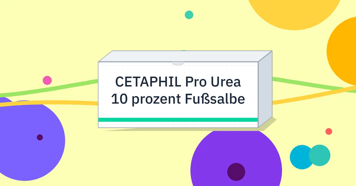 Symbolbild: Packung mit der Aufschrift CETAPHIL Pro Urea 10 prozent Fußsalbe (PZN 20007872) – Verfügbarkeit und Bezug in Apotheken in Frankfurt am Main