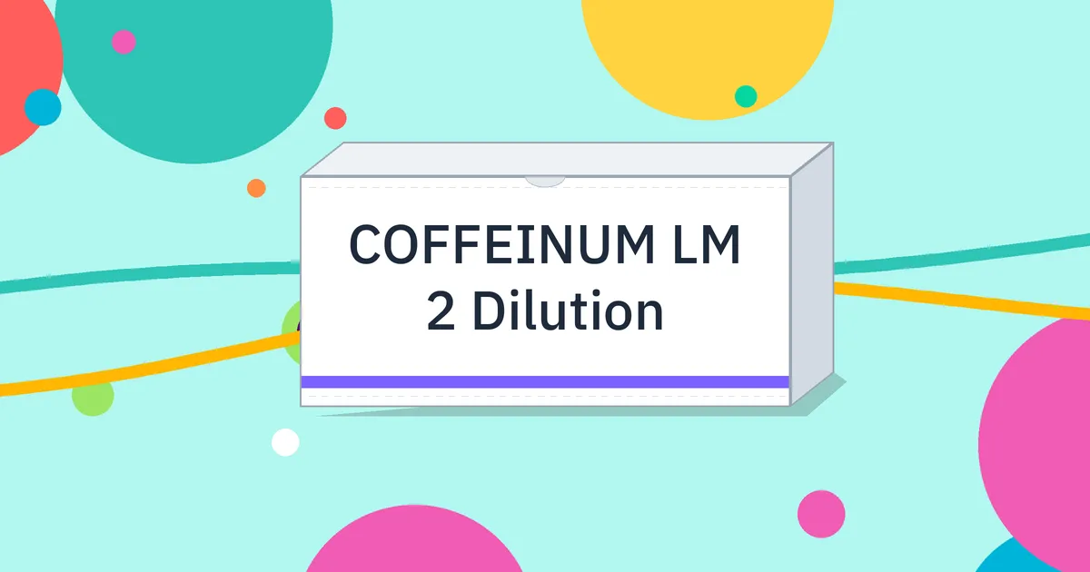 Symbolbild: Packung mit der Aufschrift COFFEINUM LM 2 Dilution (PZN 12831634) – Verfügbarkeit und Bezug in Apotheken in Frankfurt am Main