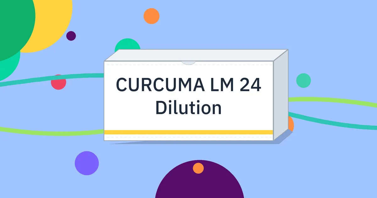 Symbolbild: Packung mit der Aufschrift CURCUMA LM 24 Dilution (PZN 12840136) – Verfügbarkeit und Bezug in Apotheken in Frankfurt am Main