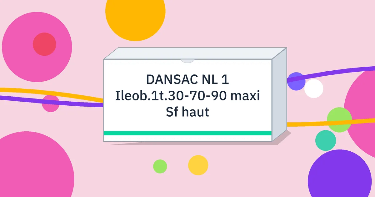 Symbolbild: Packung mit der Aufschrift DANSAC NL 1 Ileob.1t.30-70-90 maxi Sf haut (PZN 10945670) – Verfügbarkeit und Bezug in Apotheken in Frankfurt am Main