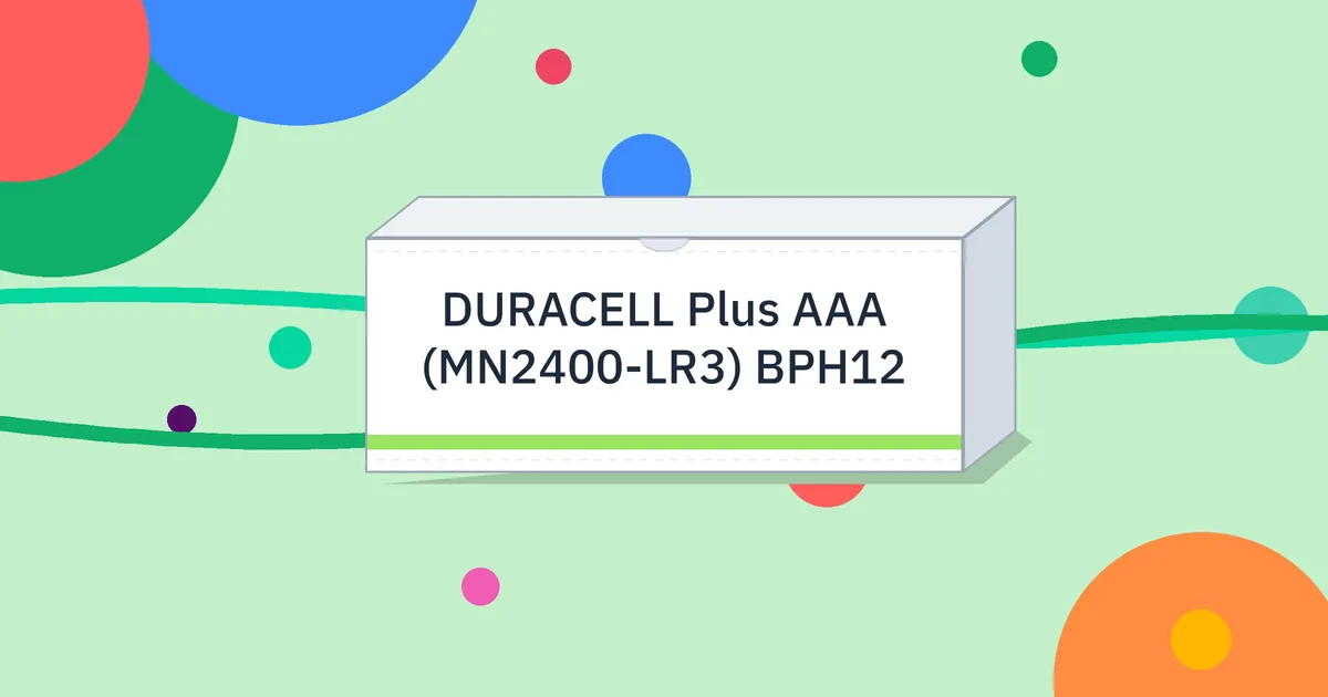 Symbolbild: Packung mit der Aufschrift DURACELL Plus AAA (MN2400-LR3) BPH12 (PZN 17435618) – Verfügbarkeit und Bezug in Apotheken in Frankfurt am Main