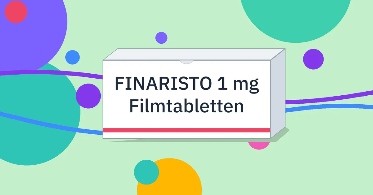 Symbolbild: Packung mit der Aufschrift FINARISTO 1 mg Filmtabletten (PZN 10259319) – Verfügbarkeit und Bezug in Apotheken in Frankfurt am Main
