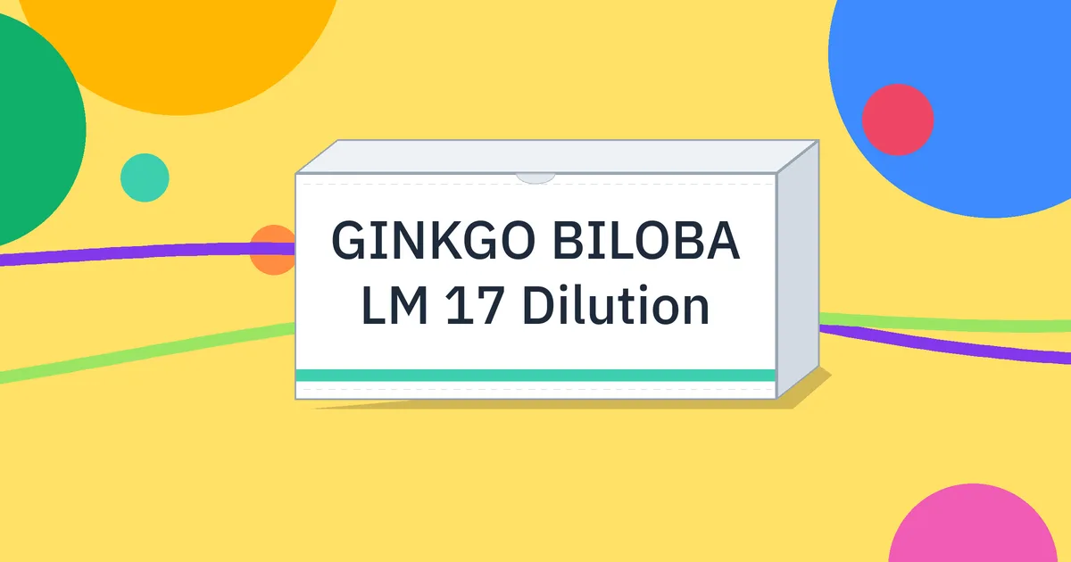 Symbolbild: Packung mit der Aufschrift GINKGO BILOBA LM 17 Dilution (PZN 12878110) – Verfügbarkeit und Bezug in Apotheken in Frankfurt am Main