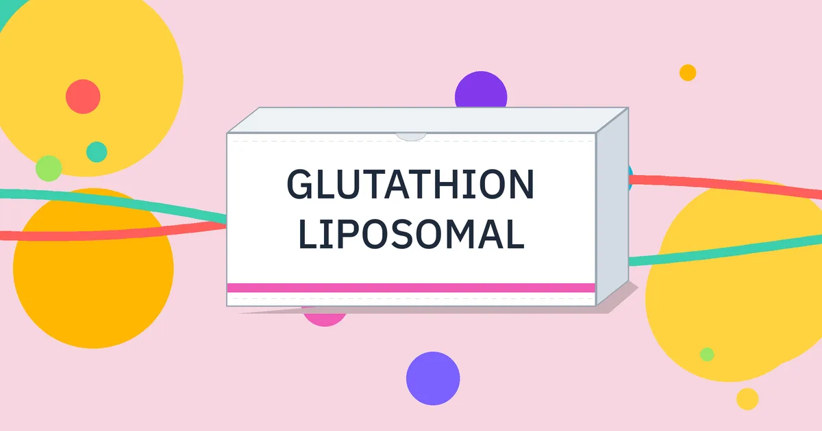 Symbolbild: Packung mit der Aufschrift GLUTATHION LIPOSOMAL (PZN 15611850) – Verfügbarkeit und Bezug in Apotheken in Frankfurt am Main