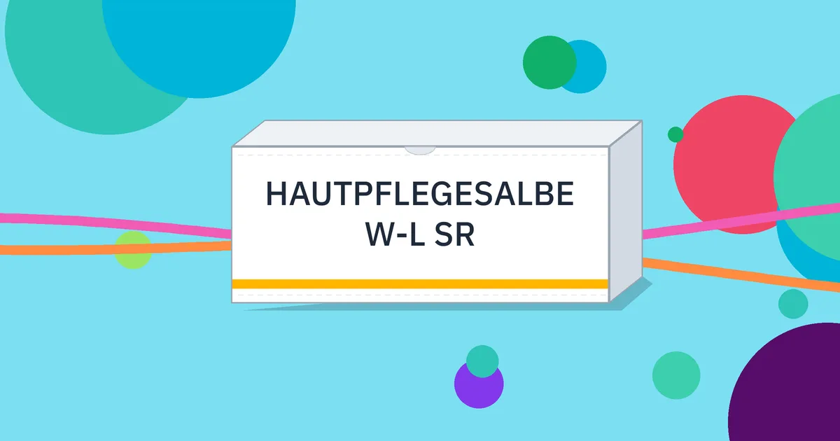 Symbolbild: Packung mit der Aufschrift HAUTPFLEGESALBE W-L SR (PZN 04411869) – Verfügbarkeit und Bezug in Apotheken in Frankfurt am Main