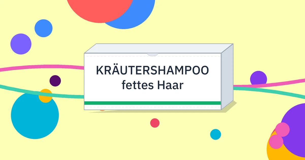 Symbolbild: Packung mit der Aufschrift KRÄUTERSHAMPOO fettes Haar (PZN 16201999) – Verfügbarkeit und Bezug in Apotheken in Frankfurt am Main