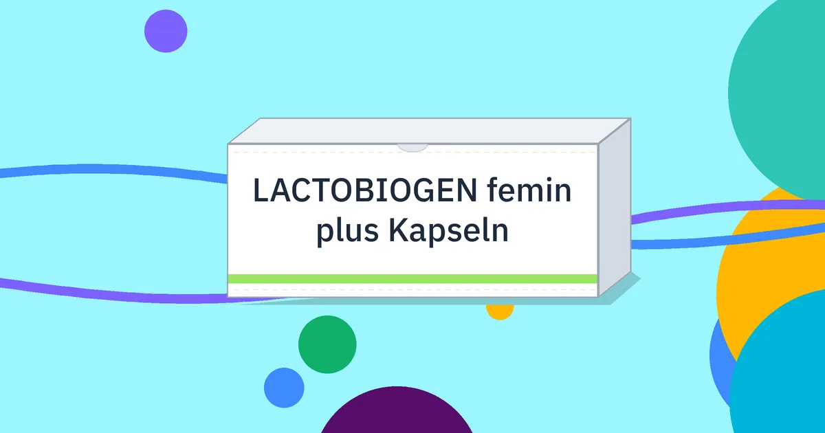 Symbolbild: Packung mit der Aufschrift LACTOBIOGEN femin plus Kapseln (PZN 09073727) – Verfügbarkeit und Bezug in Apotheken in Frankfurt am Main