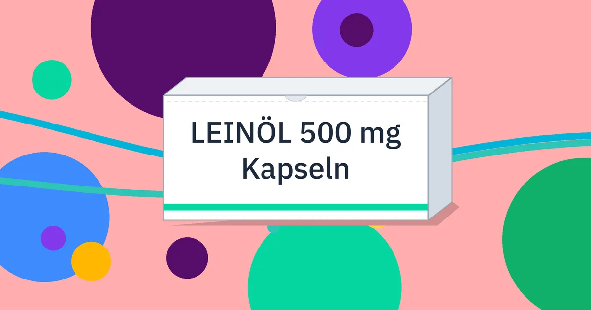 Symbolbild: Packung mit der Aufschrift LEINÖL 500 mg Kapseln (PZN 03052440) – Verfügbarkeit und Bezug in Apotheken in Frankfurt am Main