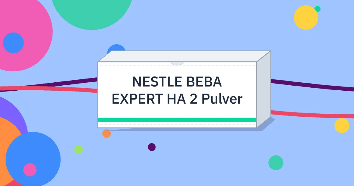 Symbolbild: Packung mit der Aufschrift NESTLE BEBA EXPERT HA 2 Pulver (PZN 17843814) – Verfügbarkeit und Bezug in Apotheken in Frankfurt am Main