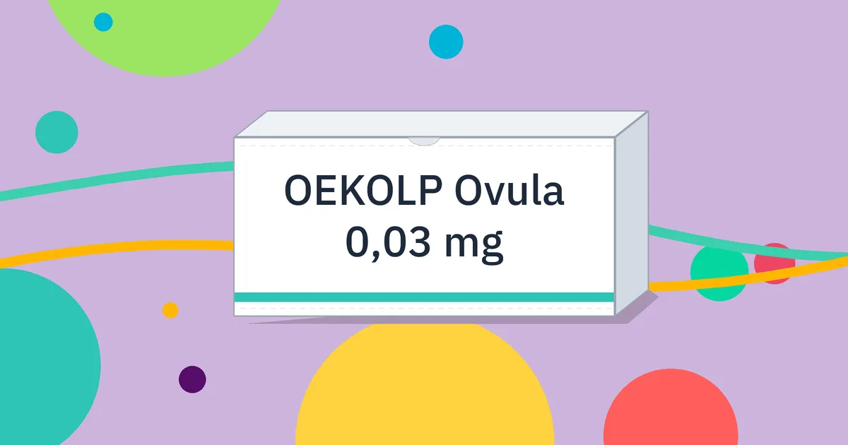 Symbolbild: Packung mit der Aufschrift OEKOLP Ovula 0,03 mg (PZN 10067092) – Verfügbarkeit und Bezug in Apotheken in Frankfurt am Main