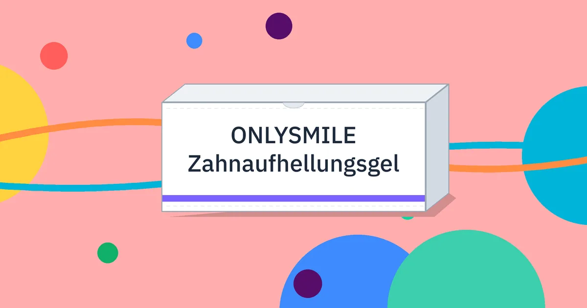 Symbolbild: Packung mit der Aufschrift ONLYSMILE Zahnaufhellungsgel (PZN 20791274) – Verfügbarkeit und Bezug in Apotheken in Frankfurt am Main