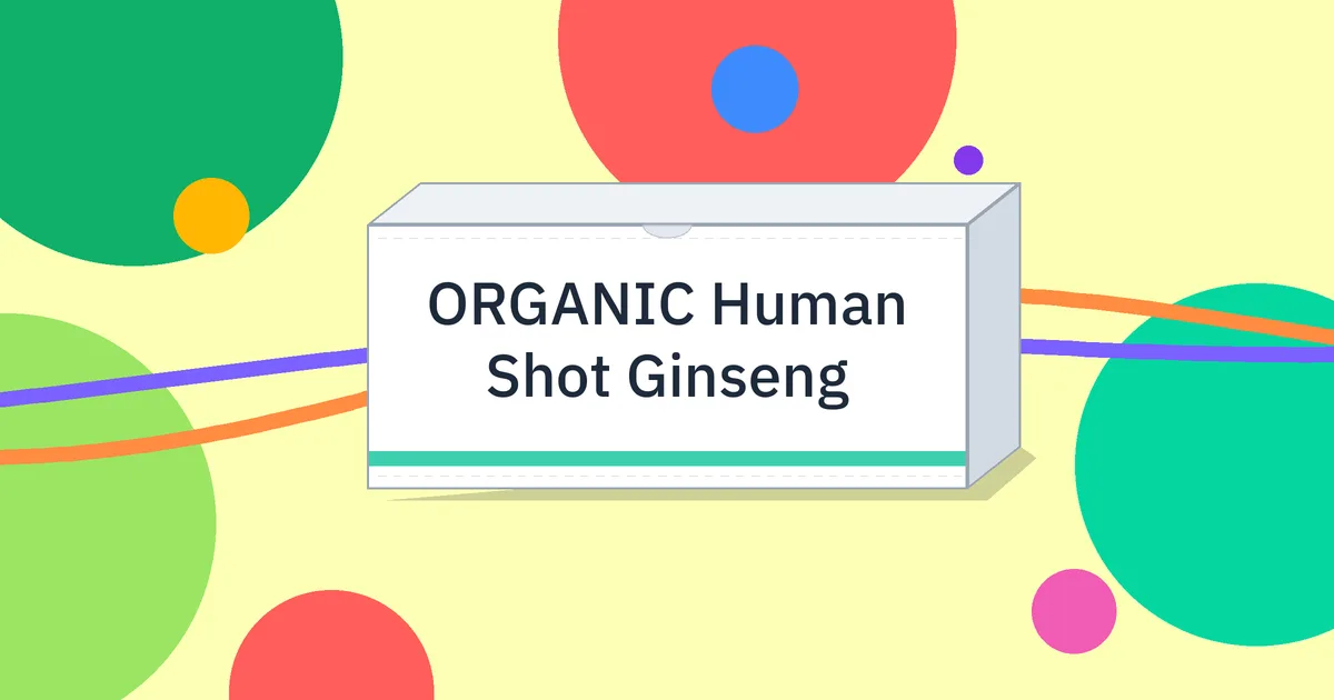 Symbolbild: Packung mit der Aufschrift ORGANIC Human Shot Ginseng (PZN 16023776) – Verfügbarkeit und Bezug in Apotheken in Frankfurt am Main