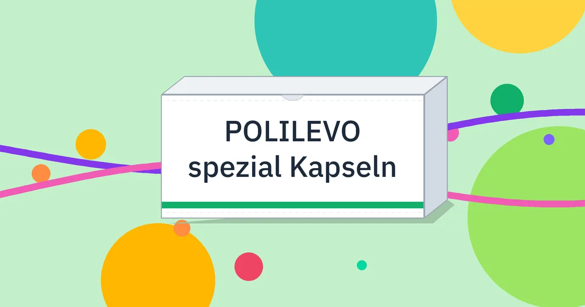 Symbolbild: Packung mit der Aufschrift POLILEVO spezial Kapseln (PZN 01667108) – Verfügbarkeit und Bezug in Apotheken in Frankfurt am Main